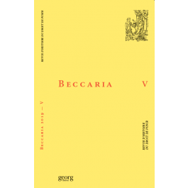 Beccaria V - Porret | Georg Editeur | Georg Editeur